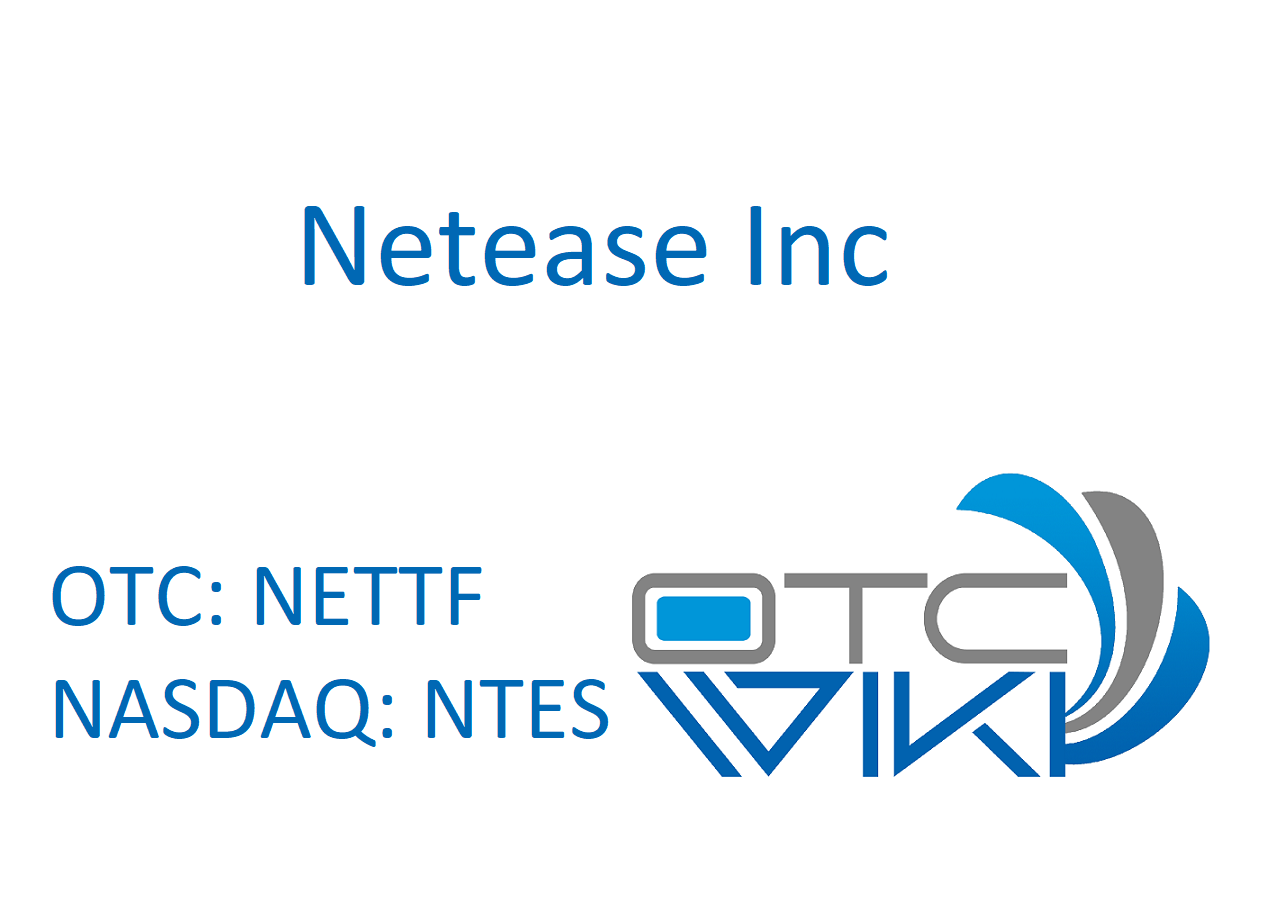 Netease Inc - NETTF stock - OTC Wiki
